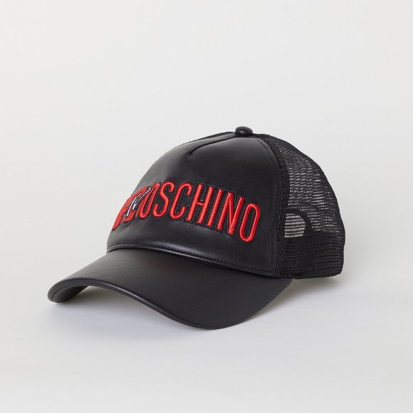 Moschino | Accessories | Hm X Moschino Embroidered Mtv Black Red ...